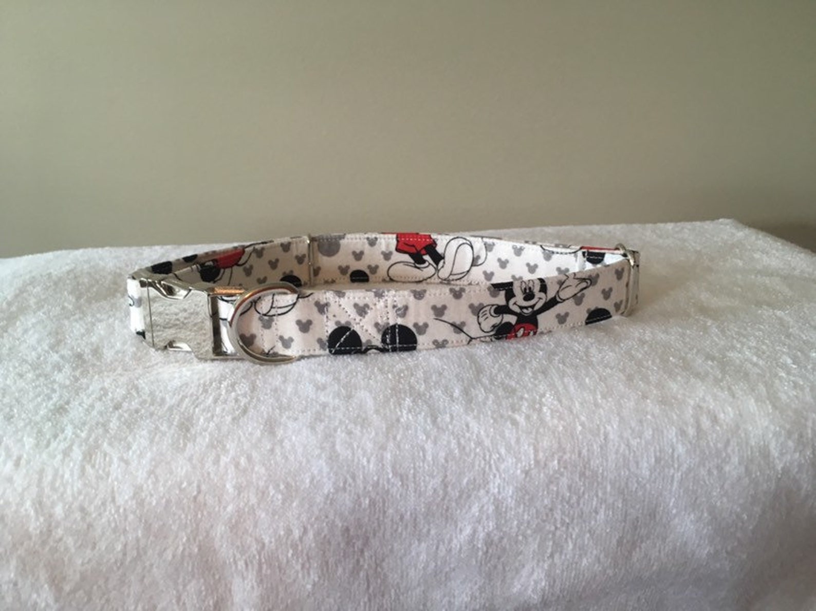 Disney Mickey Mouse Dog Collar And/or Dog Leash Save on 2 - Etsy