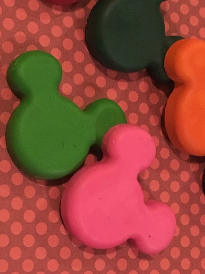 Set of 2 or MORE Amazingly Cute Disney MICKEY CRAYONS Perfect | Etsy
