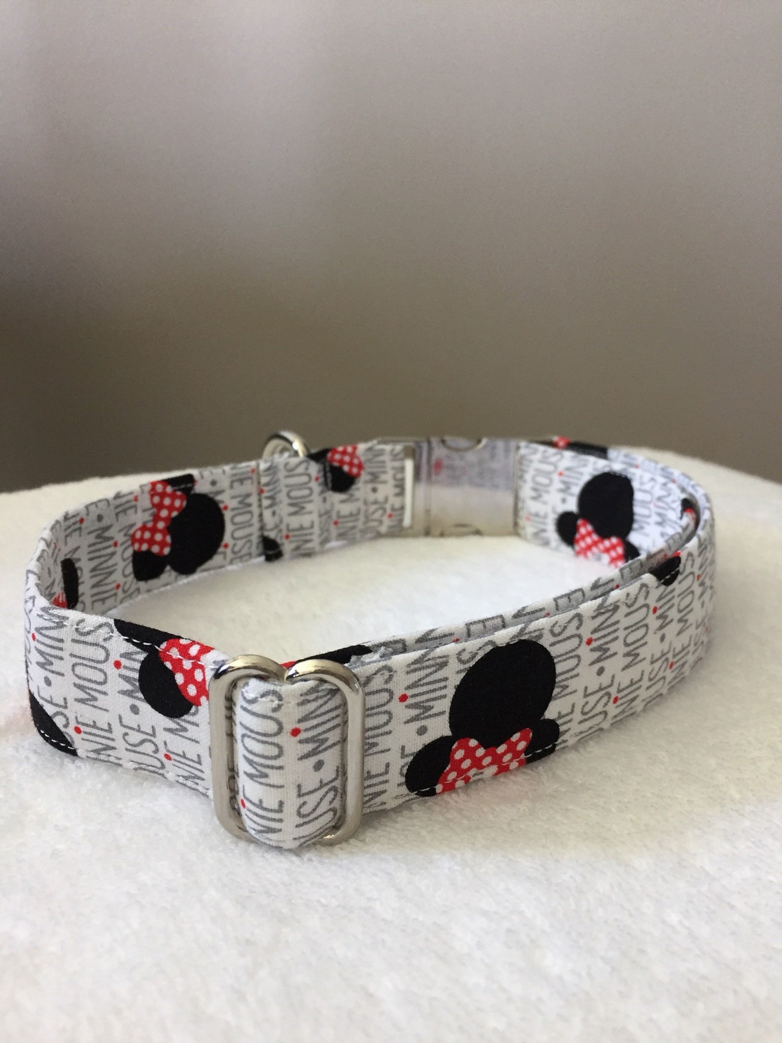 Disney Minnie Mouse Dog Collar | Etsy