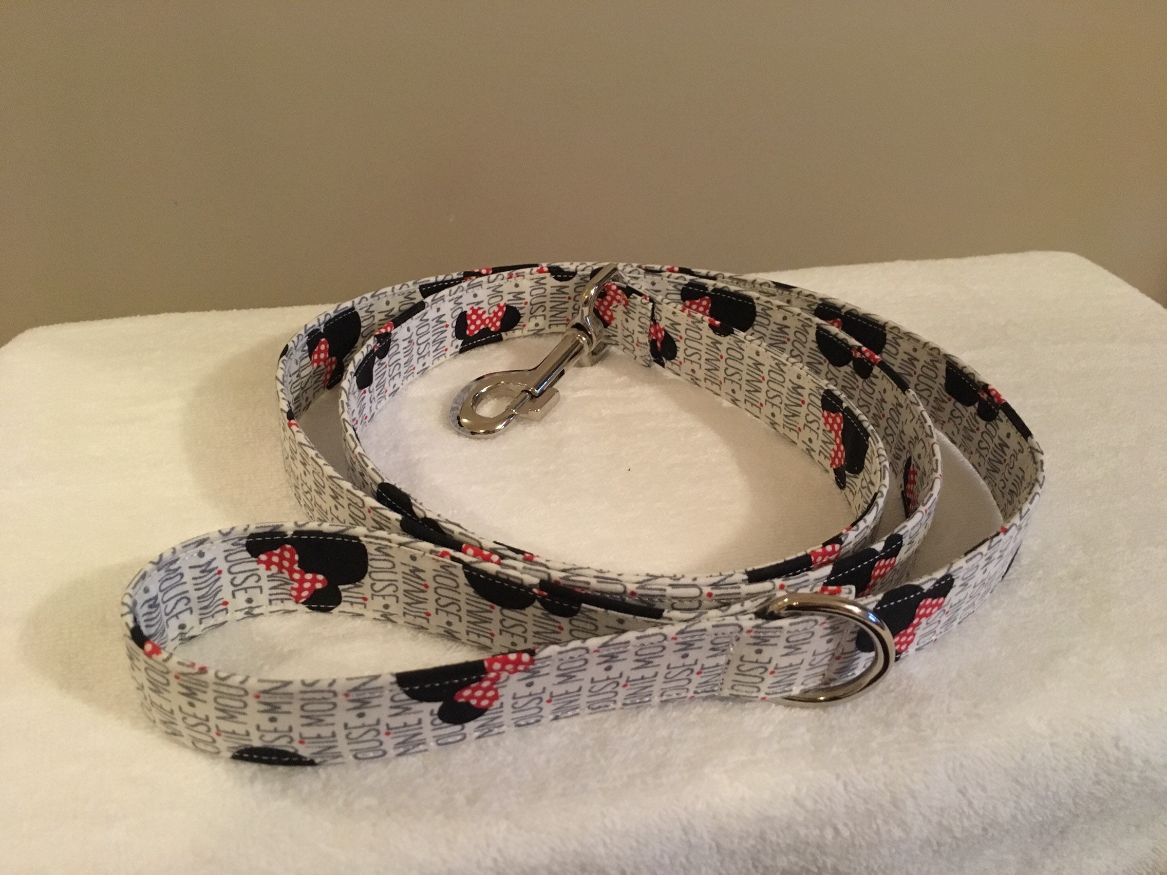 Disney Minnie Mouse Dog Leash - 4, 5, or 6 Foot Leash - Etsy