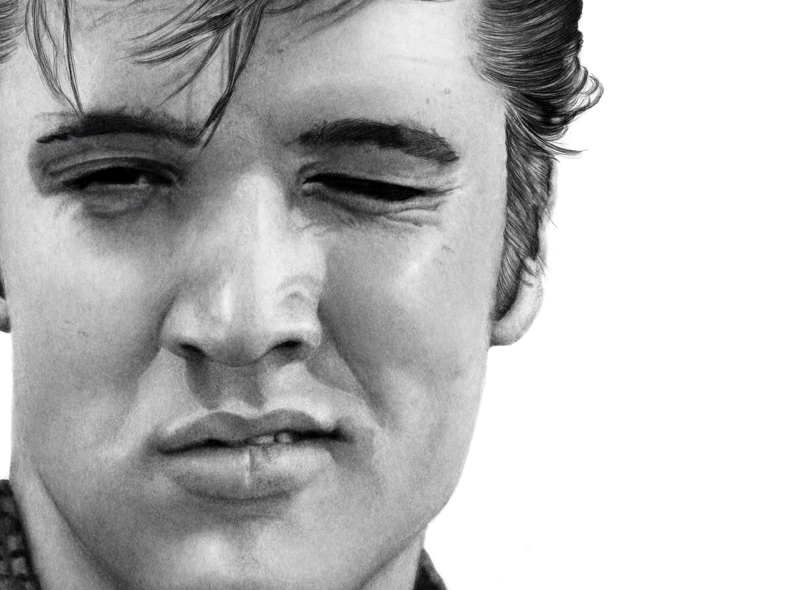 Elvis Presley, Elvis, Singer, Icon, Legend, Portrait, Print, Decoration ...