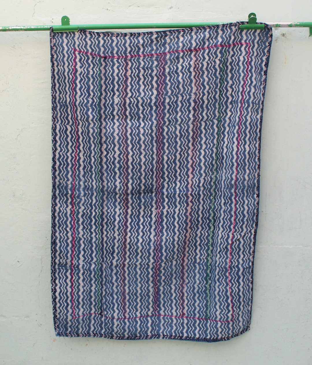 High Quality Ingido Dye Awesome Looking Vintage Quilt - Etsy