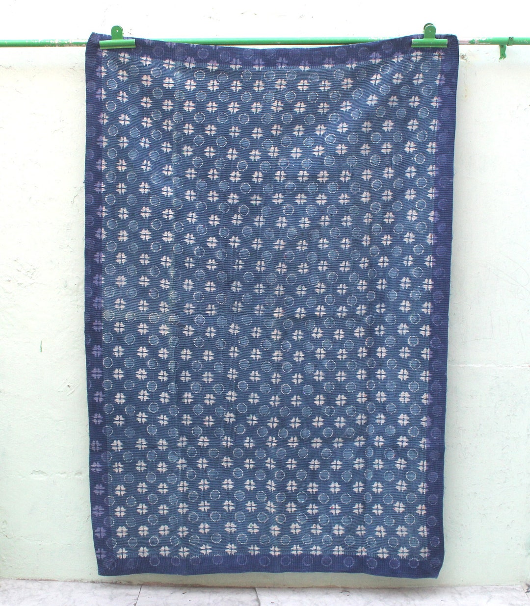 High Quality Ingido Dye Awesome Looking Vintage Quilt - Etsy