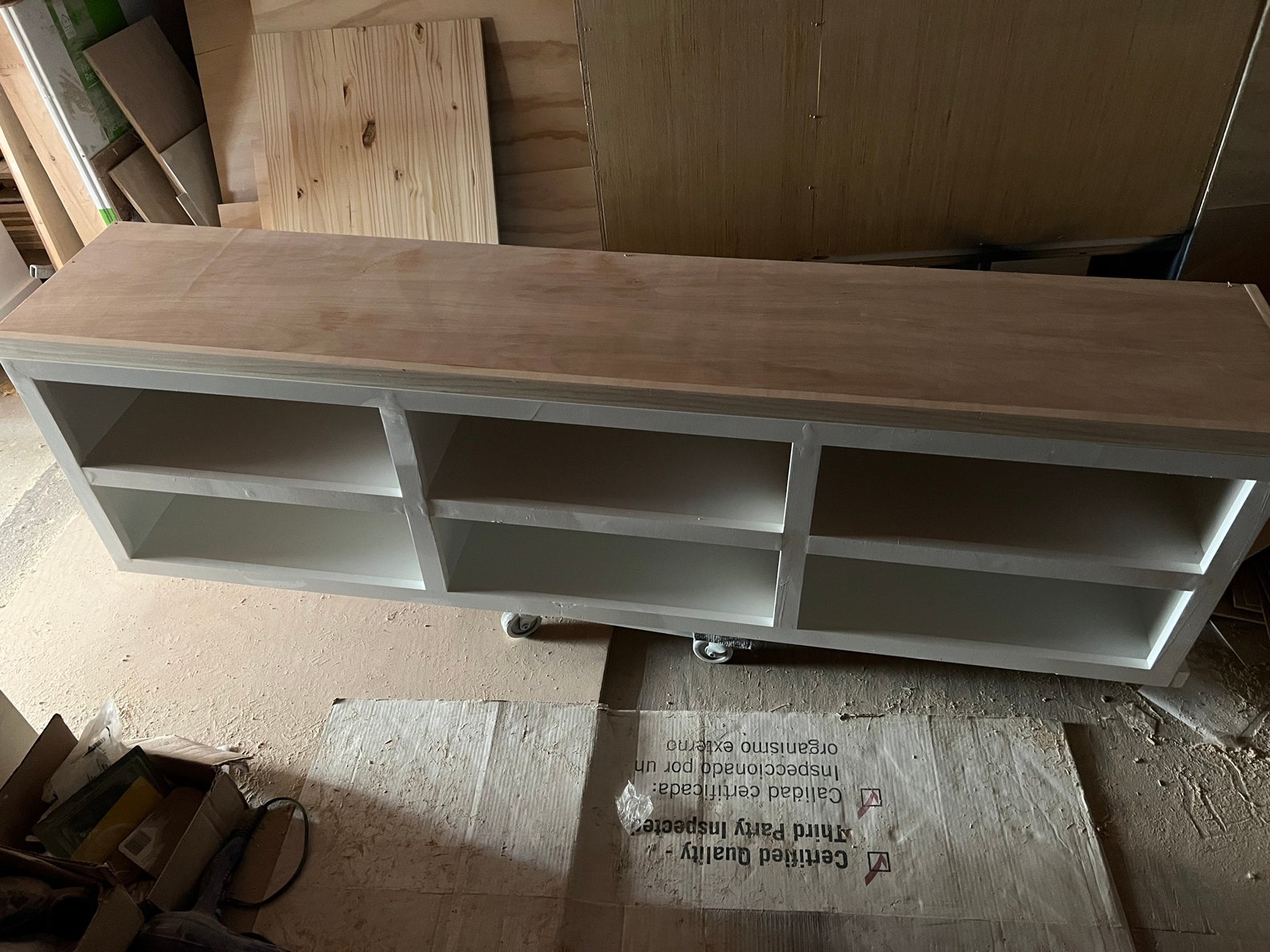 Add-on Fee Solid Dividers Between Cubbies of Entryway Bench - Etsy