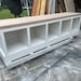 Add-on Fee Solid Dividers Between Cubbies of Entryway Bench - Etsy