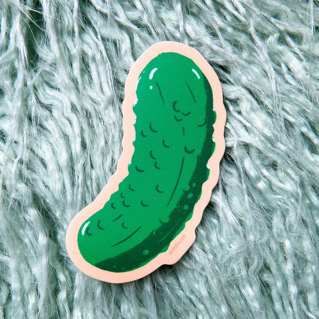 Pickle Sticker - Etsy