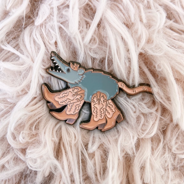Opossum Pin - Etsy