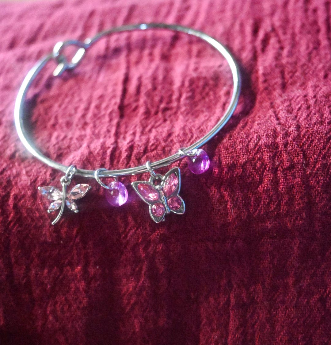 The Vibrance of Spring Charm Bracelet - Etsy