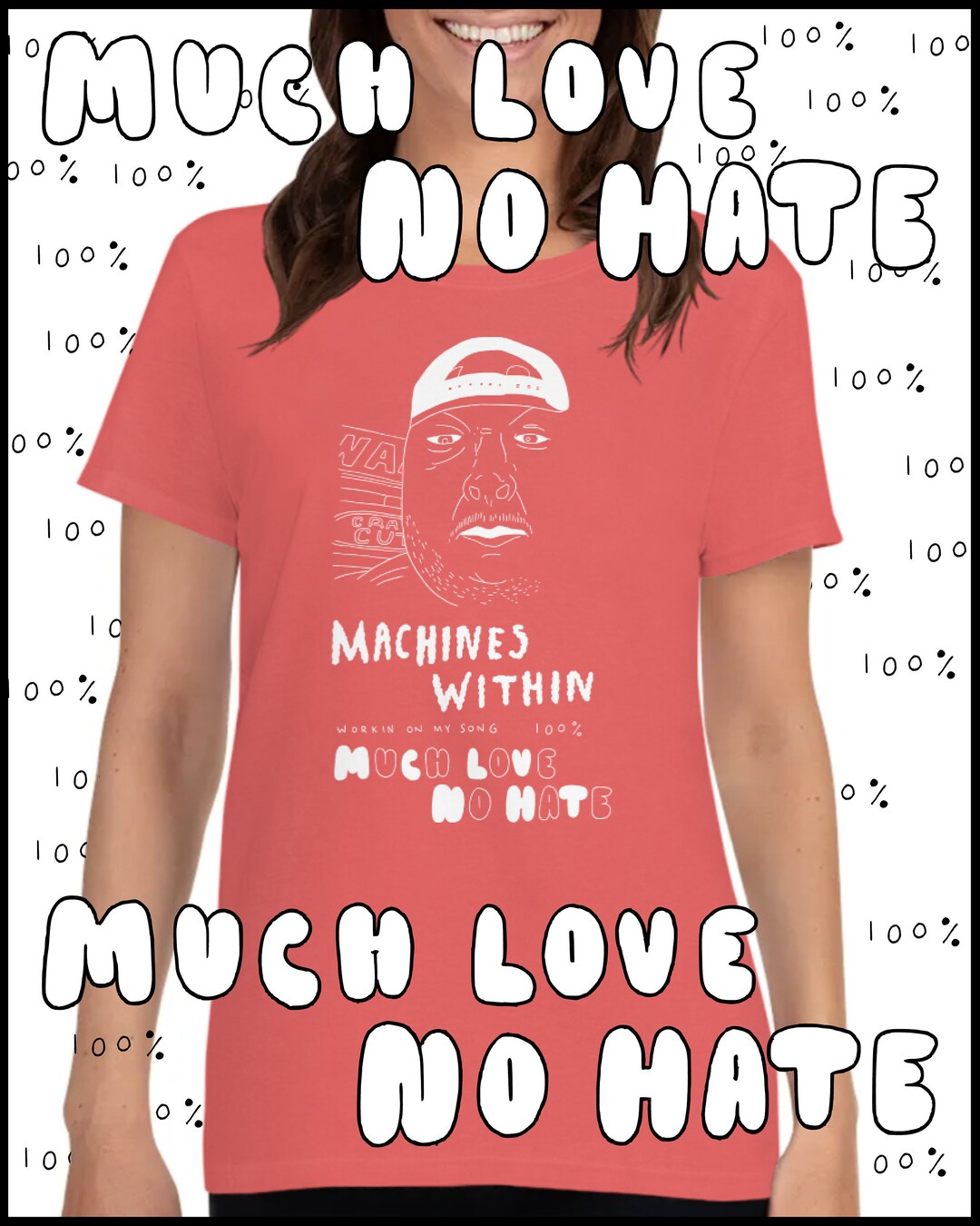 YMH "machines Within" Your Moms House T-shirt for Cool Girls/much Love ...