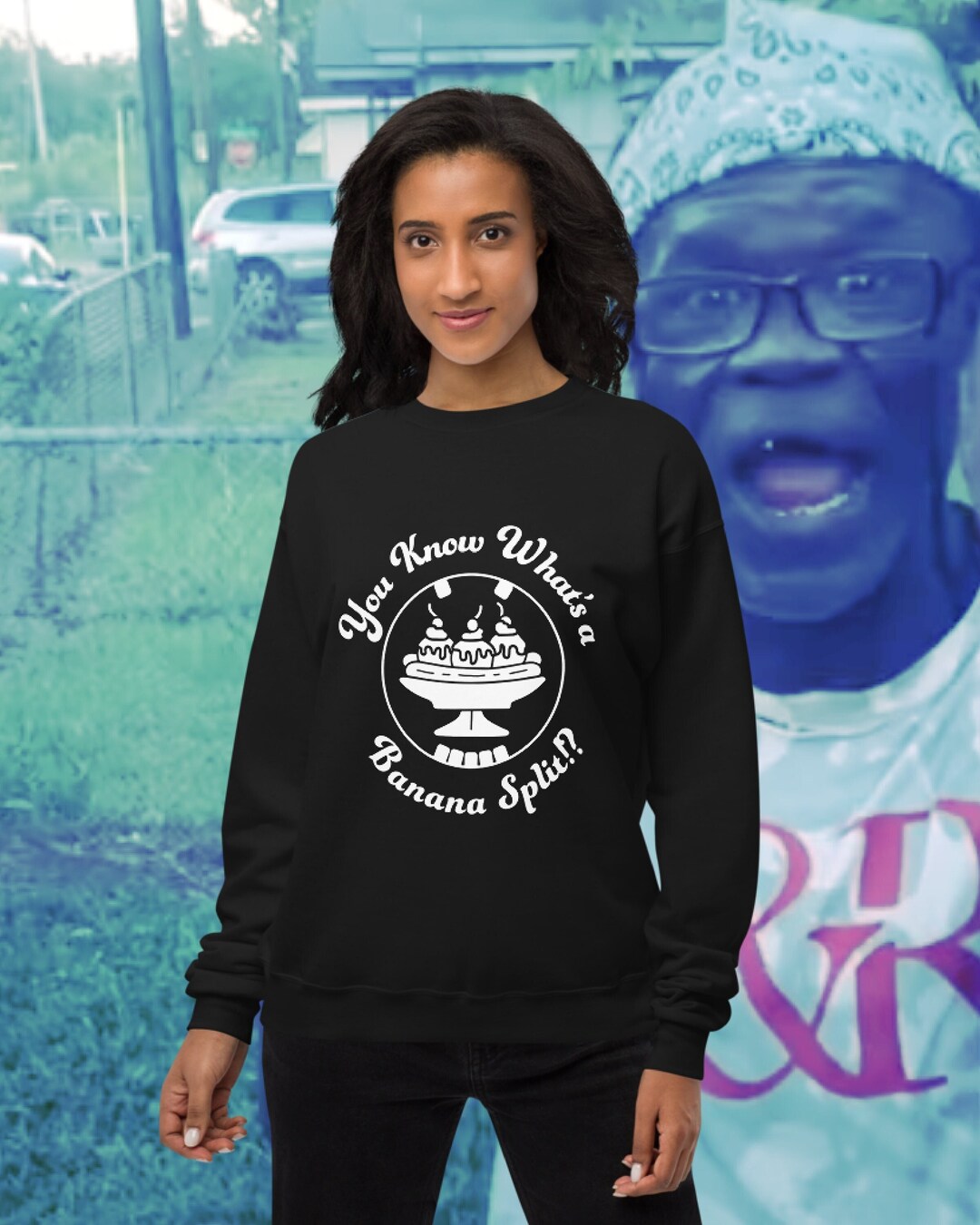 YMH "banana Split" Your Moms House Fleece Sweatshirt - Tom Segura ...