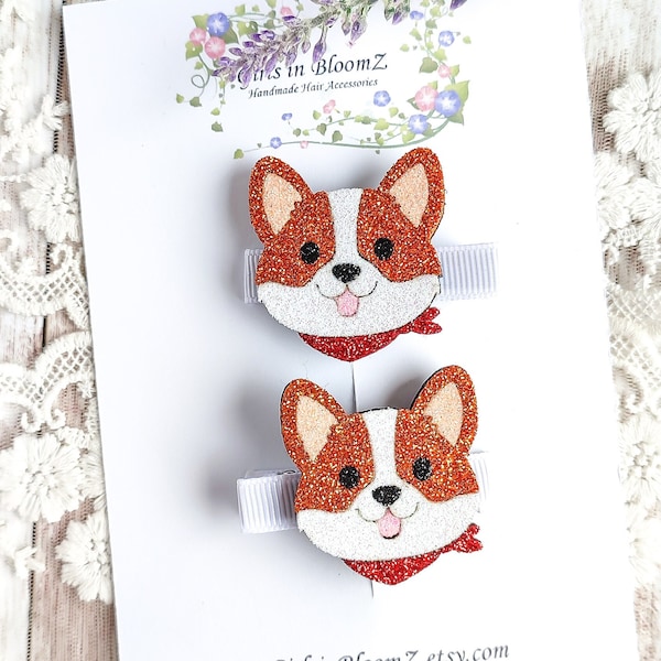 Cute Hair Clip Dog - Etsy