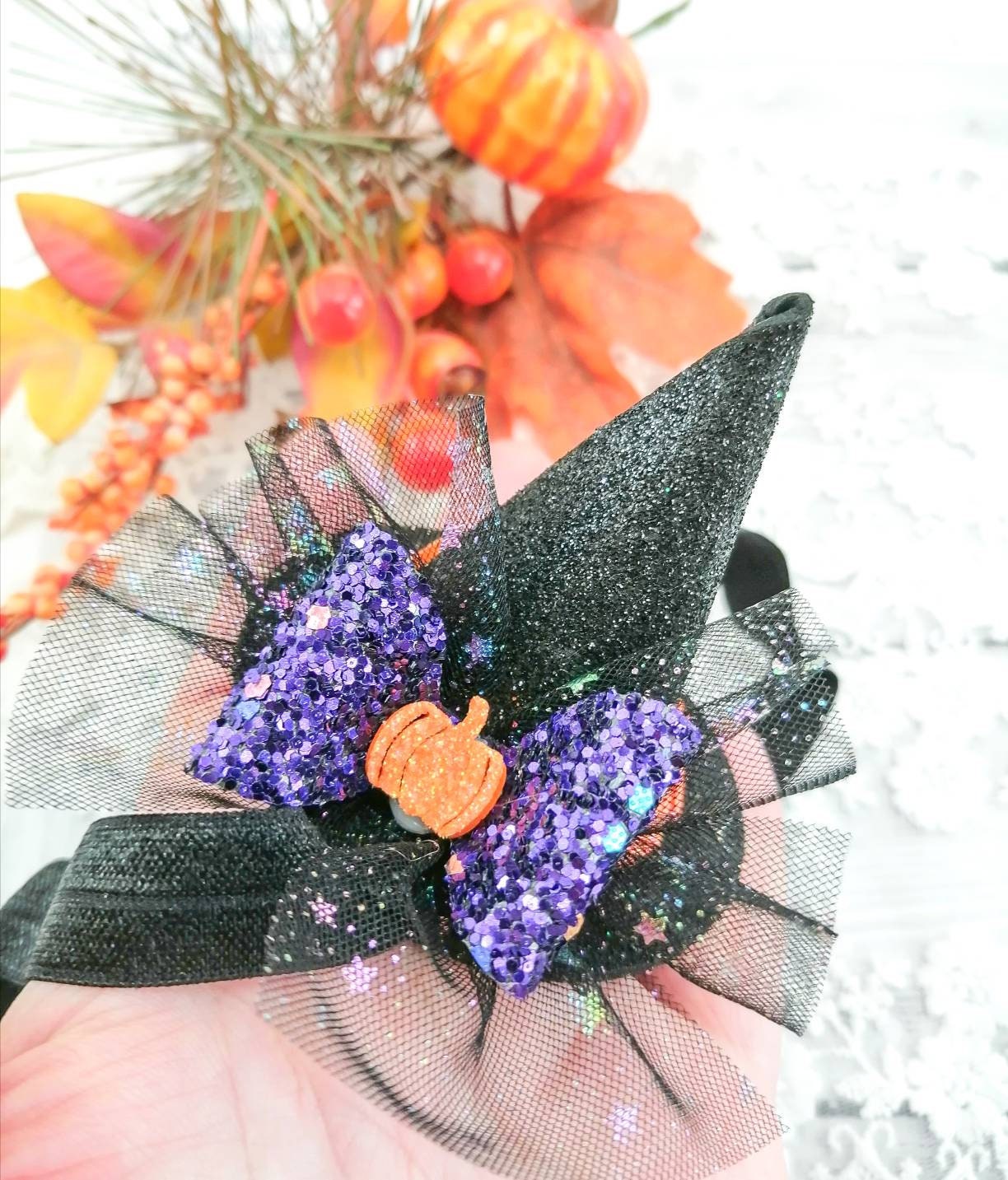 Witch Halloween Hat Headband/witch Hat Headband/halloween - Etsy