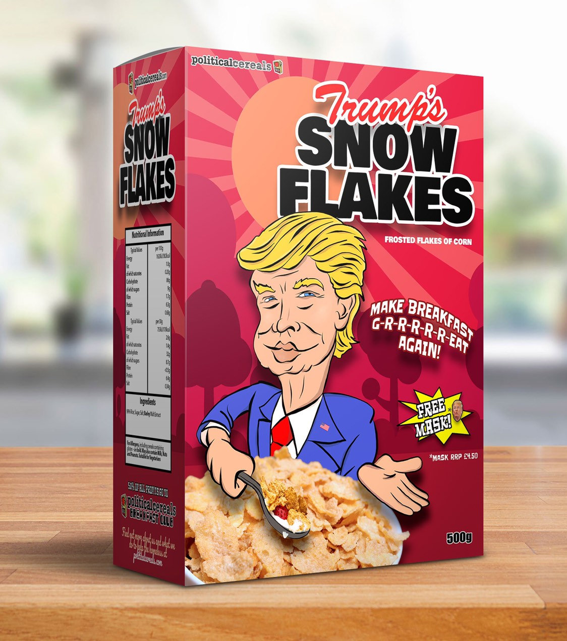 Trump's Snow Flakes Breakfast Cereal - Etsy Ireland