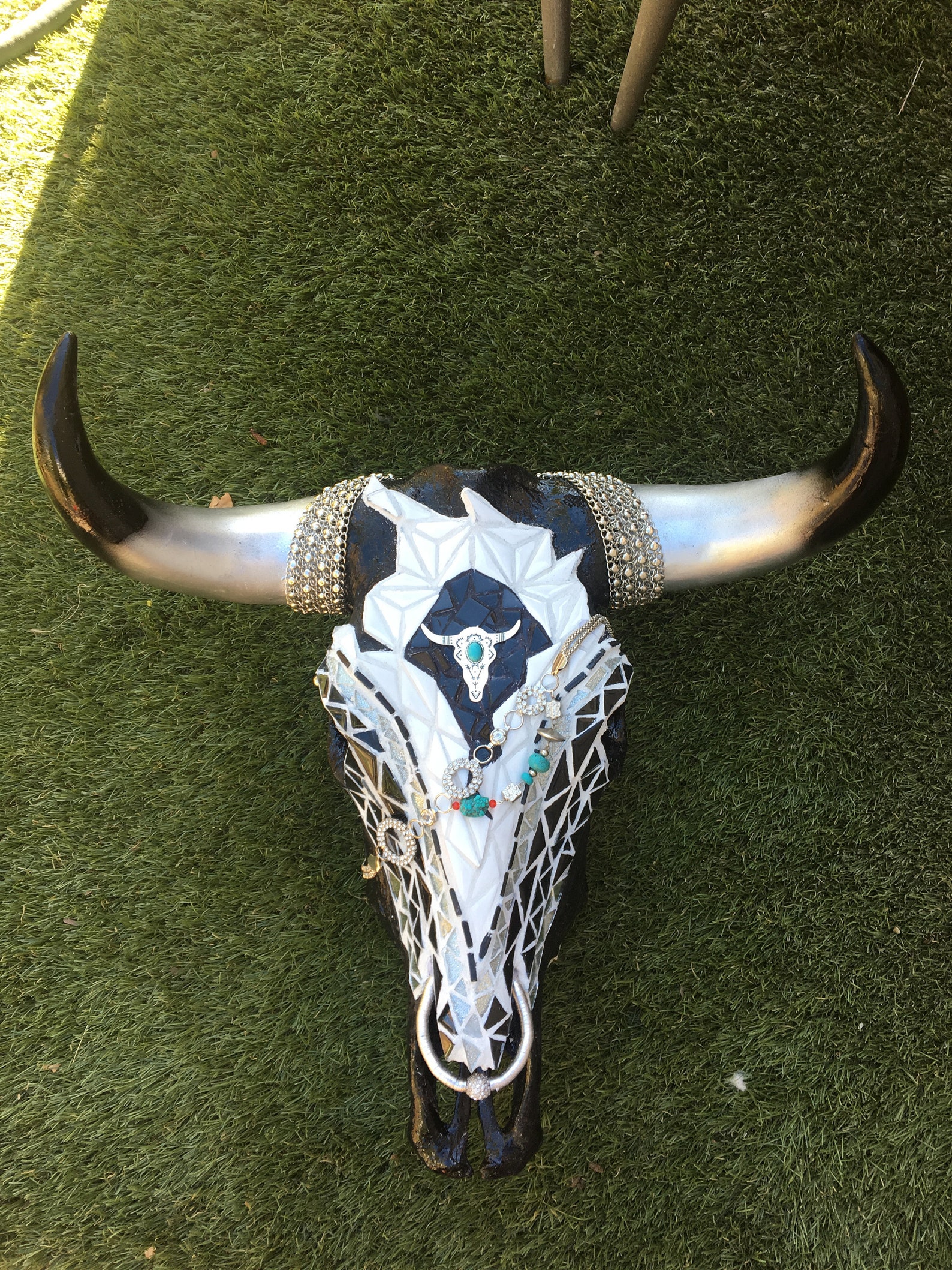 Custom Cow Skull - Etsy