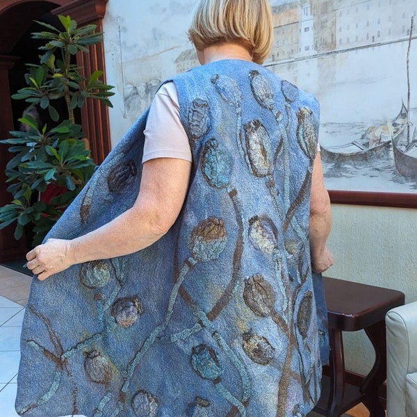 Felt Vest - Etsy