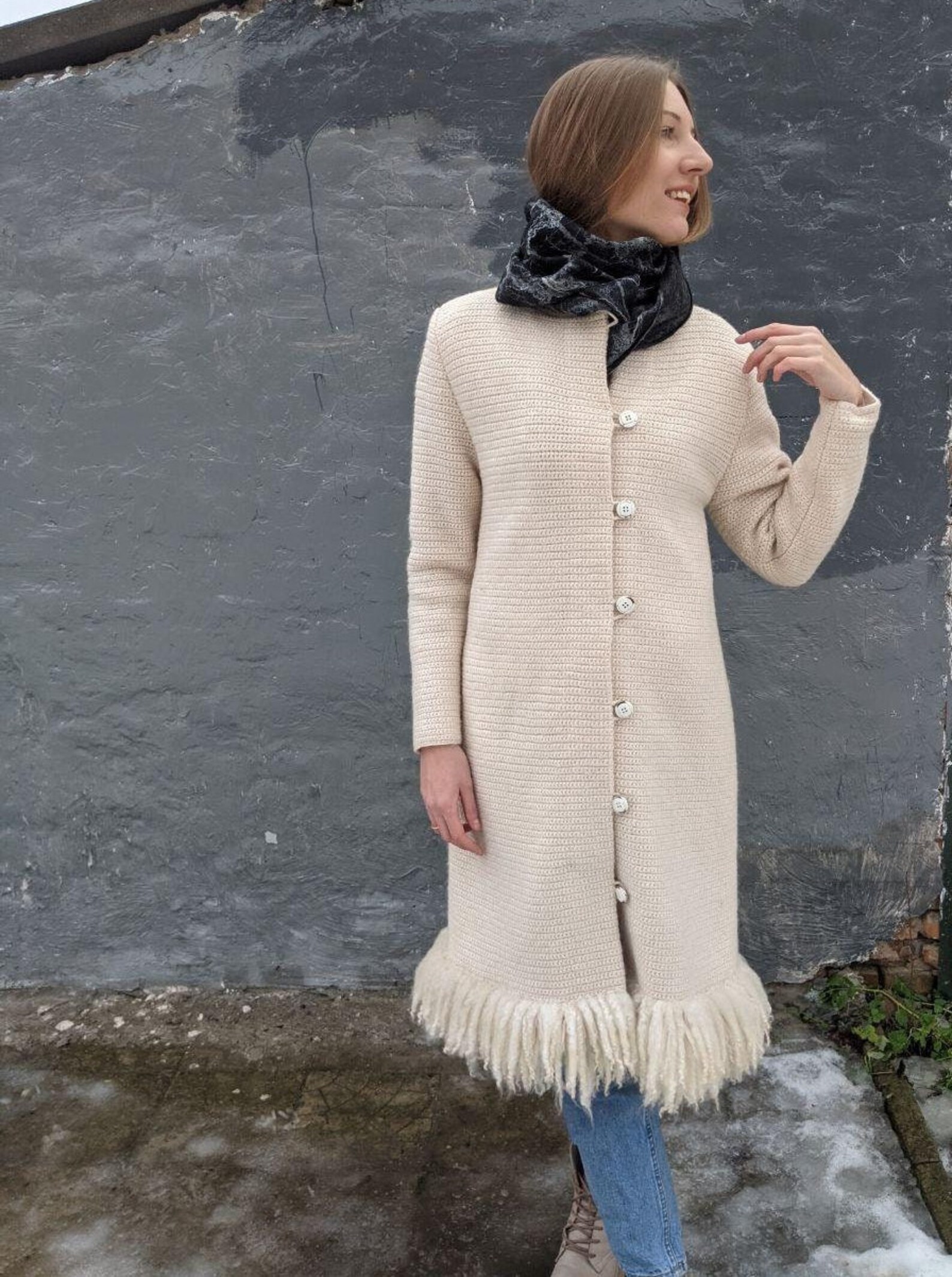 Unisex Soft Scarf for Man and Women Elegant Classic Felted - Etsy