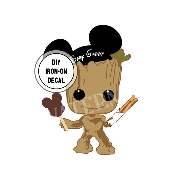 Baby Groot Decals - Etsy