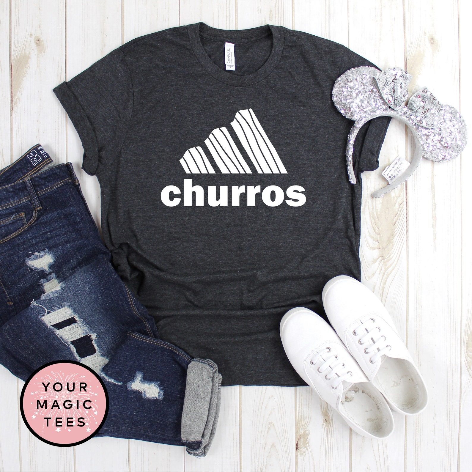 Churro Disney Shirt, Disney Snacks Shirt, Disneyland Shirt, Funny ...