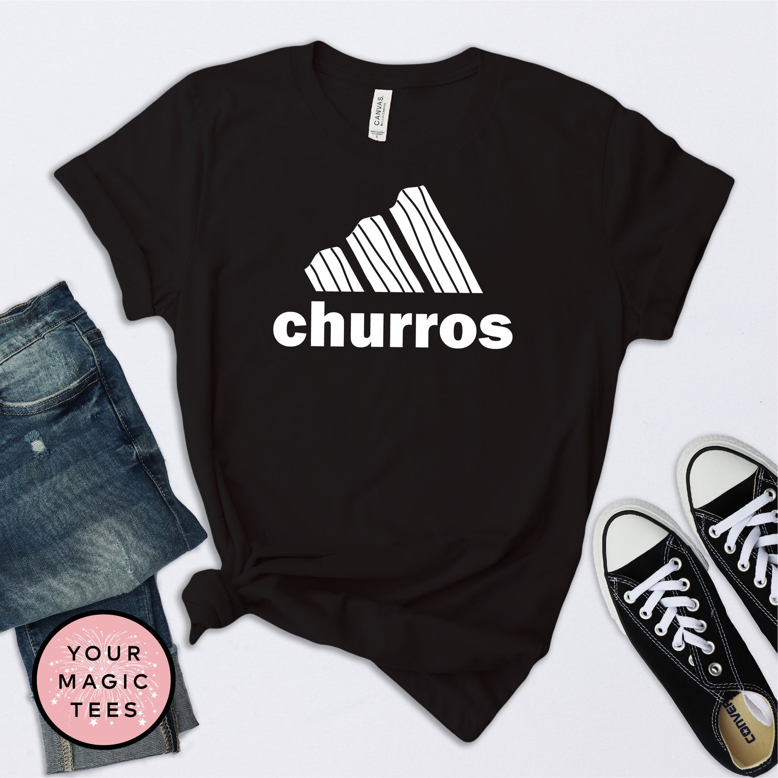Churro Disney Shirt, Disney Snacks Shirt, Disneyland Shirt, Funny ...
