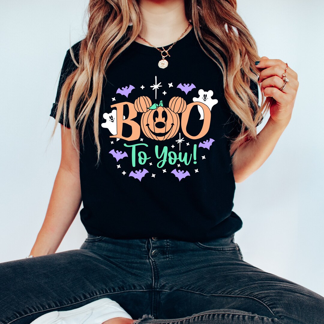 Boo to You Disney Halloween Family Shirts, Mickey's Not so Scary Shirt ...
