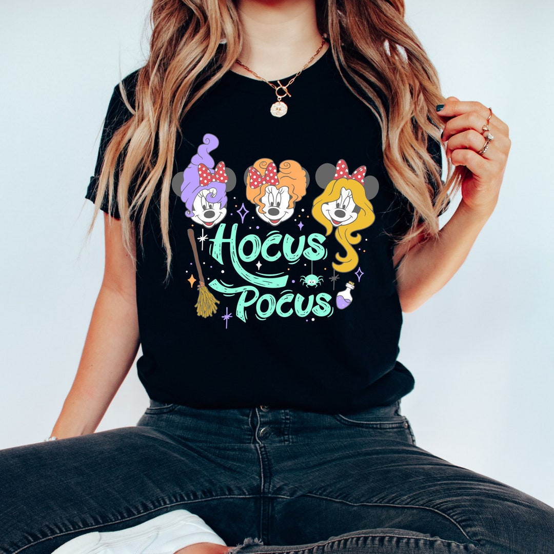 Minnie Hocus Pocus Halloween Family Shirts, Mickey's Not so Scary Shirt ...