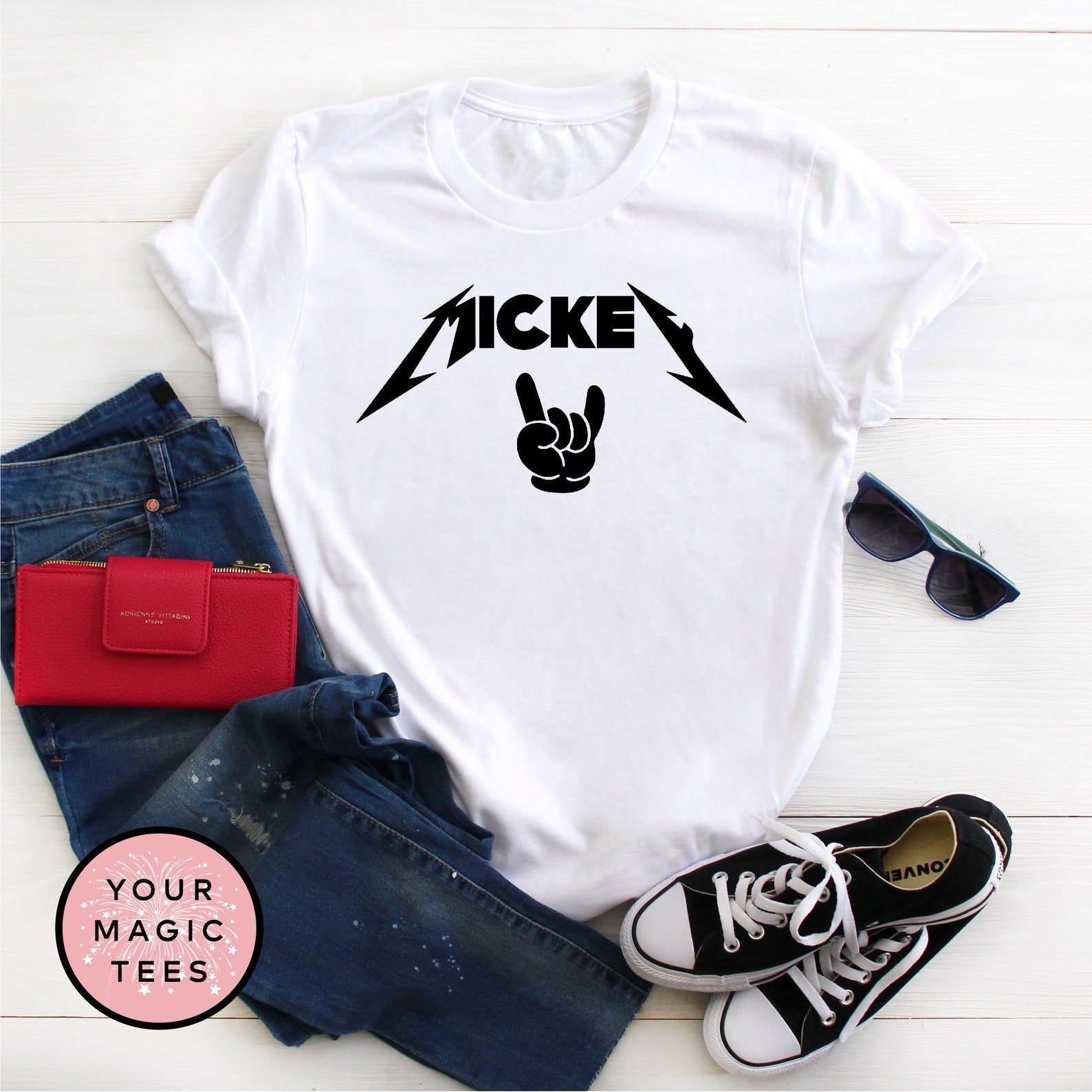 Mickey Rock Disney Shirt, Disney Shirt, Disneyland Shirt, Kids Disney ...