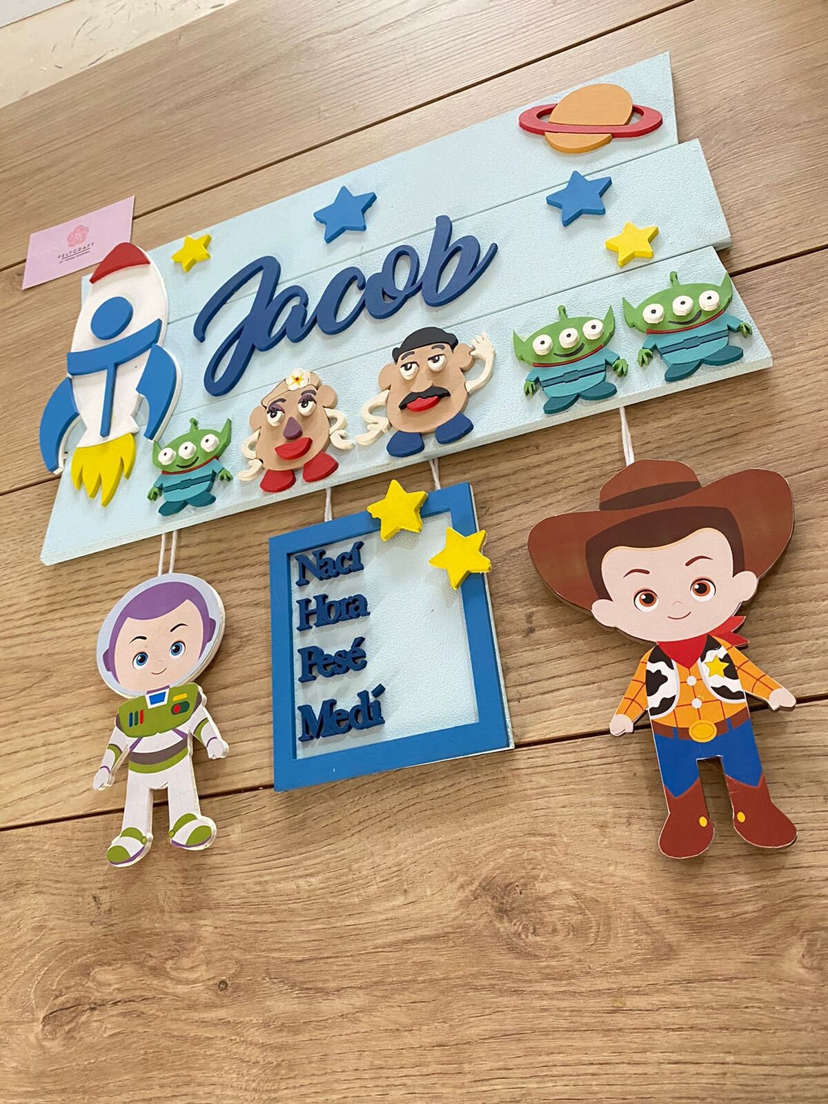 Toy Story Sign, Above Crib Sign, Round Name Sign, Custom Name Sign, Boy ...