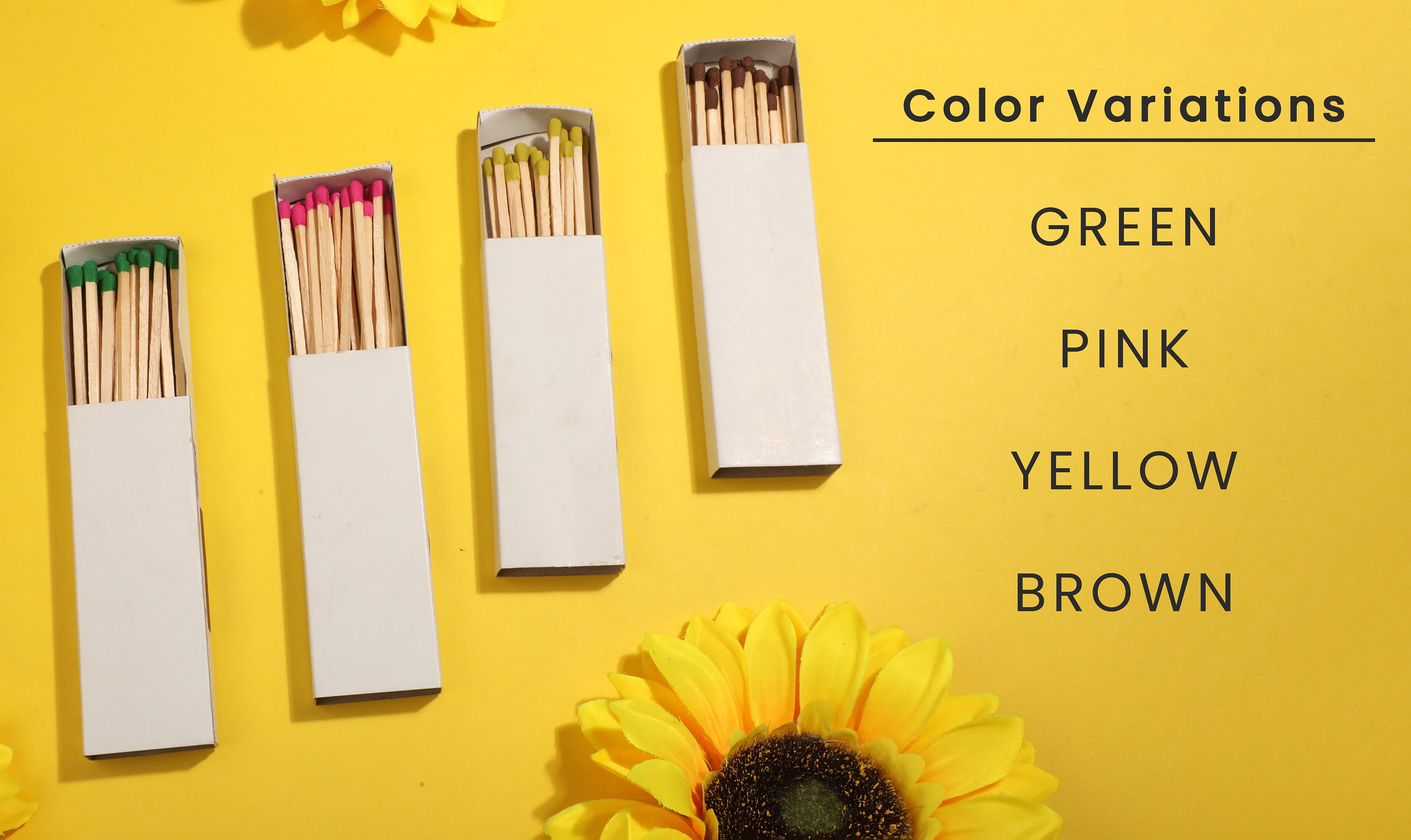 Plain 10 CM Long Matchboxes With 20 Sticks pack of 80 - Etsy