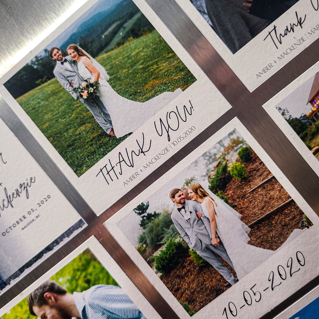 Wedding Favor Magnets - Personalized Photo Magnets for Your Wedding ...