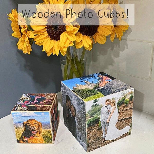 Wooden Cubes - Etsy