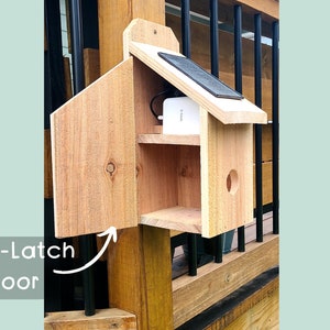 Solar Powered Birdhouse & Live Streaming Camera, Smart Bird House ...
