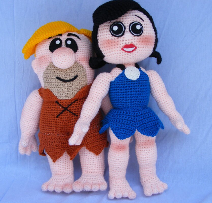 Barney Rubble Flintstones Crochet Pattern - Etsy Canada