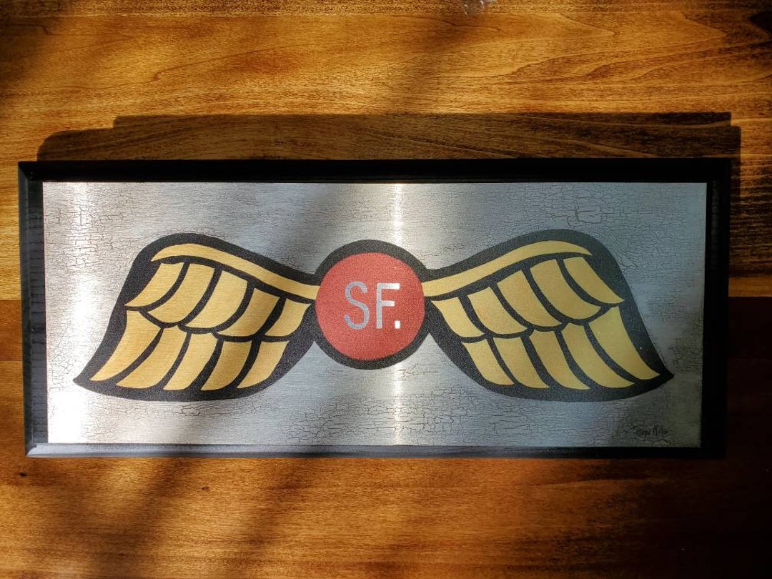 WWII Jedburgh Wings on Brushed Aluminium - Etsy