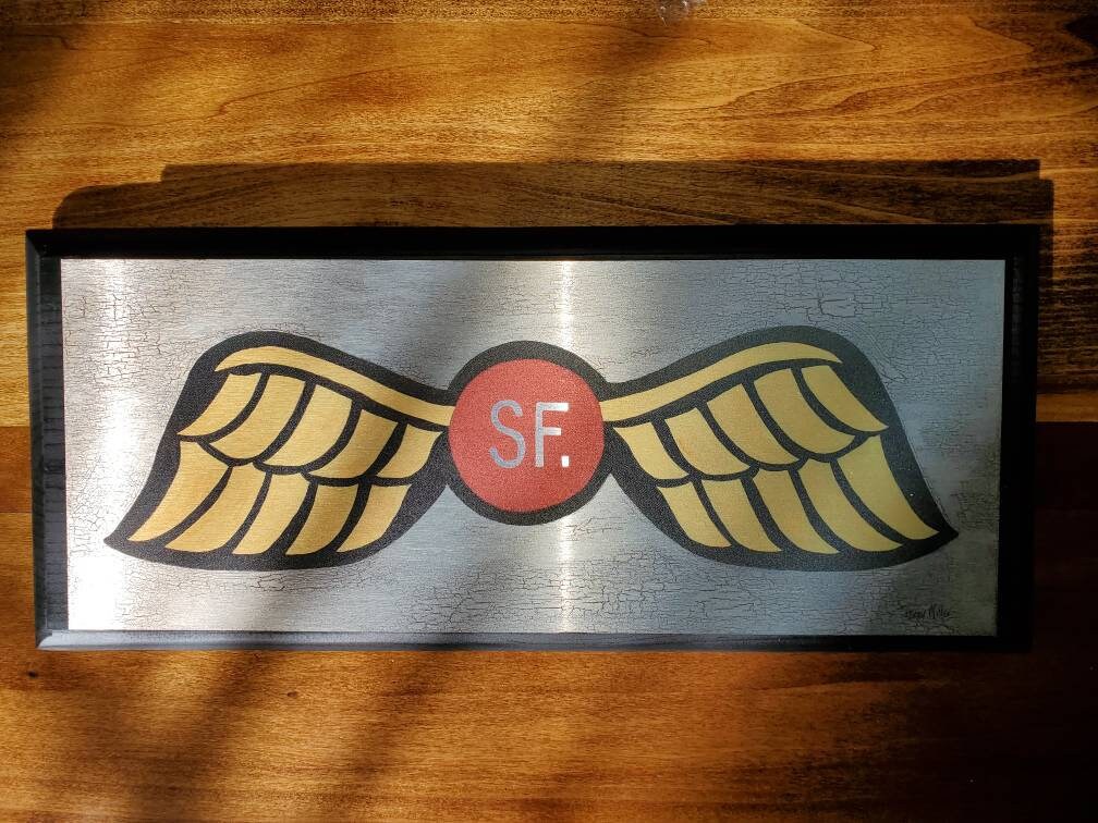 WWII Jedburgh Wings on Brushed Aluminium - Etsy