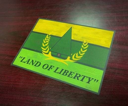 Land of Liberty 5 X 7 Pineland Flag Print - Etsy