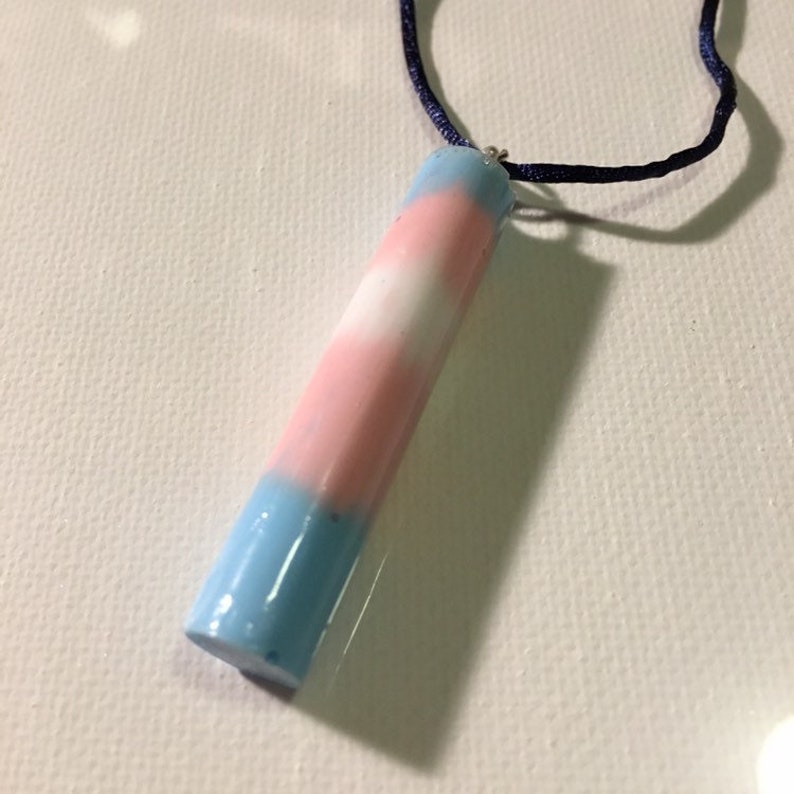 Lgbtqa Transgender Pendant on Choker Necklace | Etsy