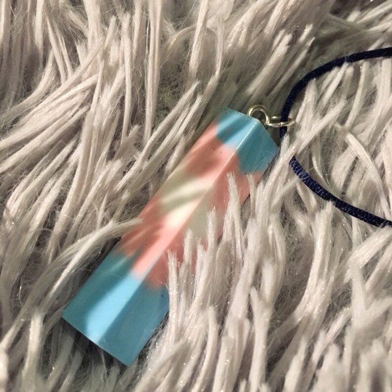 Lgbtqa Transgender Pendant on Choker Necklace - Etsy