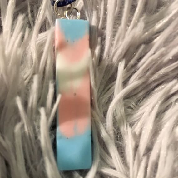 Lgbtqa Transgender Pendant on Choker Necklace | Etsy
