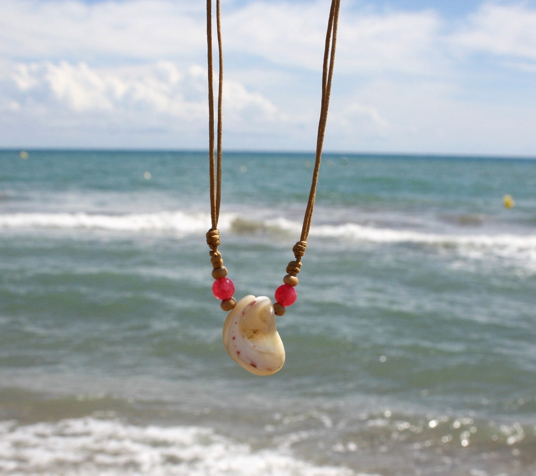 Collar Shark summer necklace beach necklace surf necklace - Etsy España