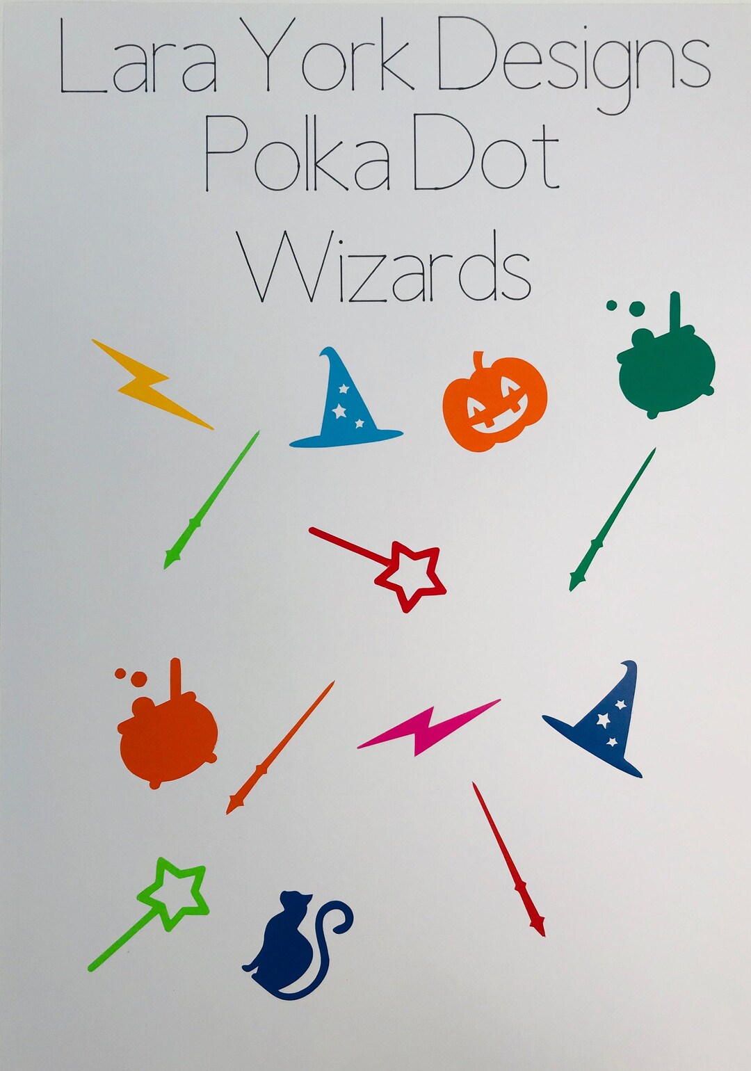 Wizard Stickers Vinyl Any Colours 50 Piecesideal for Wall - Etsy