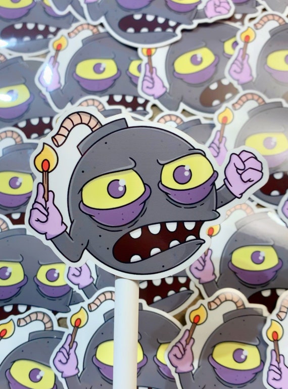 Bomb Boi 3.2 vinyl STICKER | Etsy