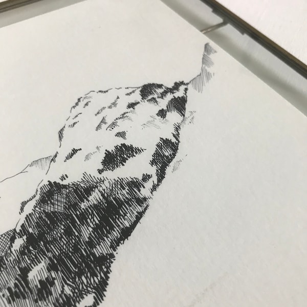 Pen and Ink Print - Etsy