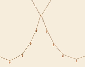 Pearl Body Chain | Etsy