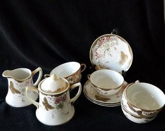 Elegant tea set | Etsy