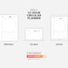 Daily 12-hour Circular Chart, Printable Visual Planner, Fillable ...