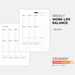 Weekly Work-life Balance Planner, Fillable PDF Template - Etsy