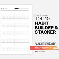 Streak Tracker/habit Tracker - Etsy