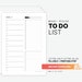 Things to Do List, Printable Priority Planner, Fillable Task Checklist ...