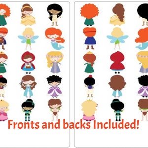 More Fairy Tale Princess Digital Cutting Files for Cutting Machines ...