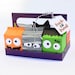 Halloween Monster Treat Boxes Cut Files - Digital Template - SVG PDF AI ...